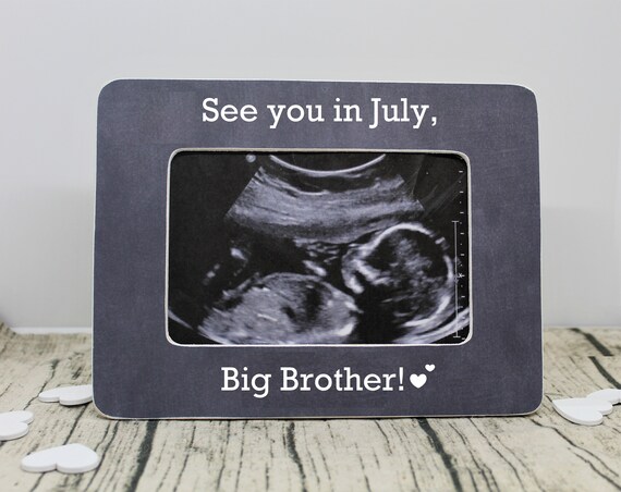 Big Brother Frame / Big Brother Announcement / Personalized | Etsy