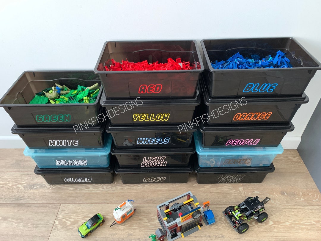 Lego Storage Labels / Toy Storage / Lego Organisation / Home Organising ...