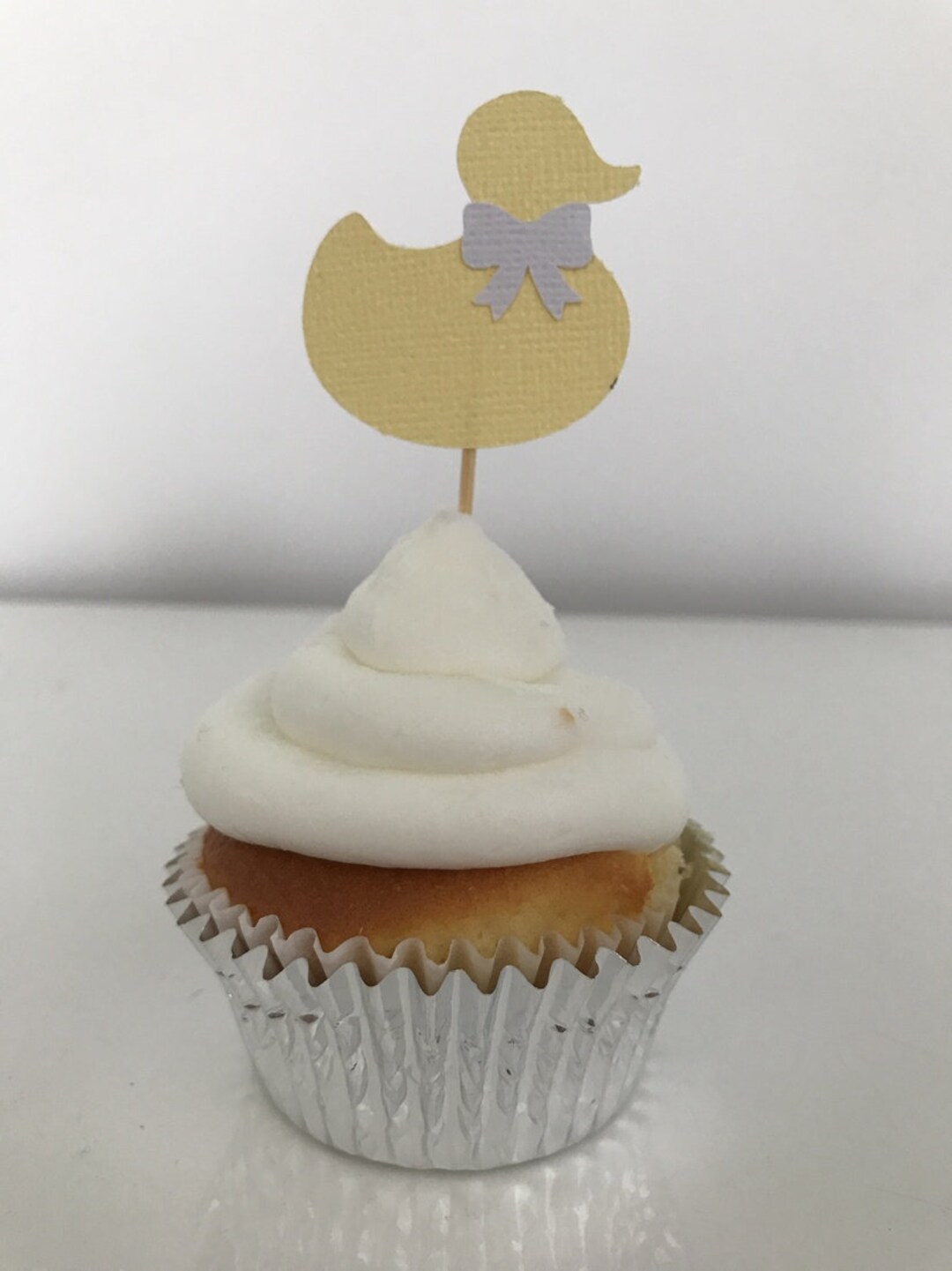 Duck Cupcake Topper / Duck Cake Topper / Duck Cupcake Toppers / Baby ...