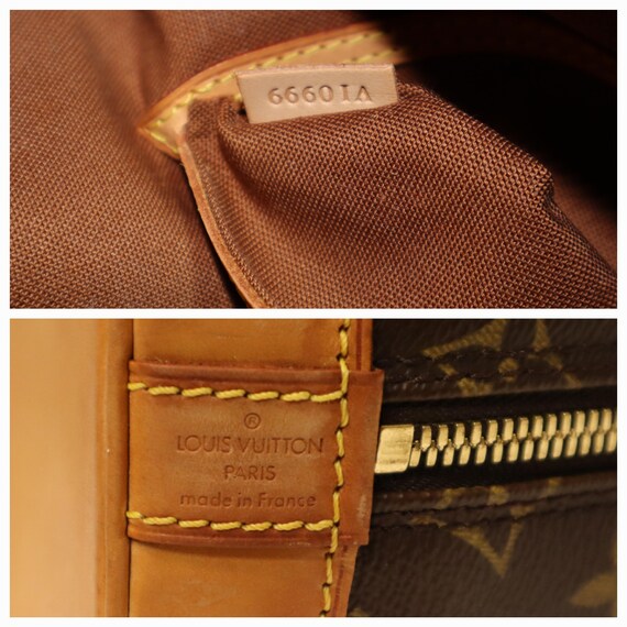 Authentic Louis Vuitton Alma Monogram Handbag Satchel - Gem