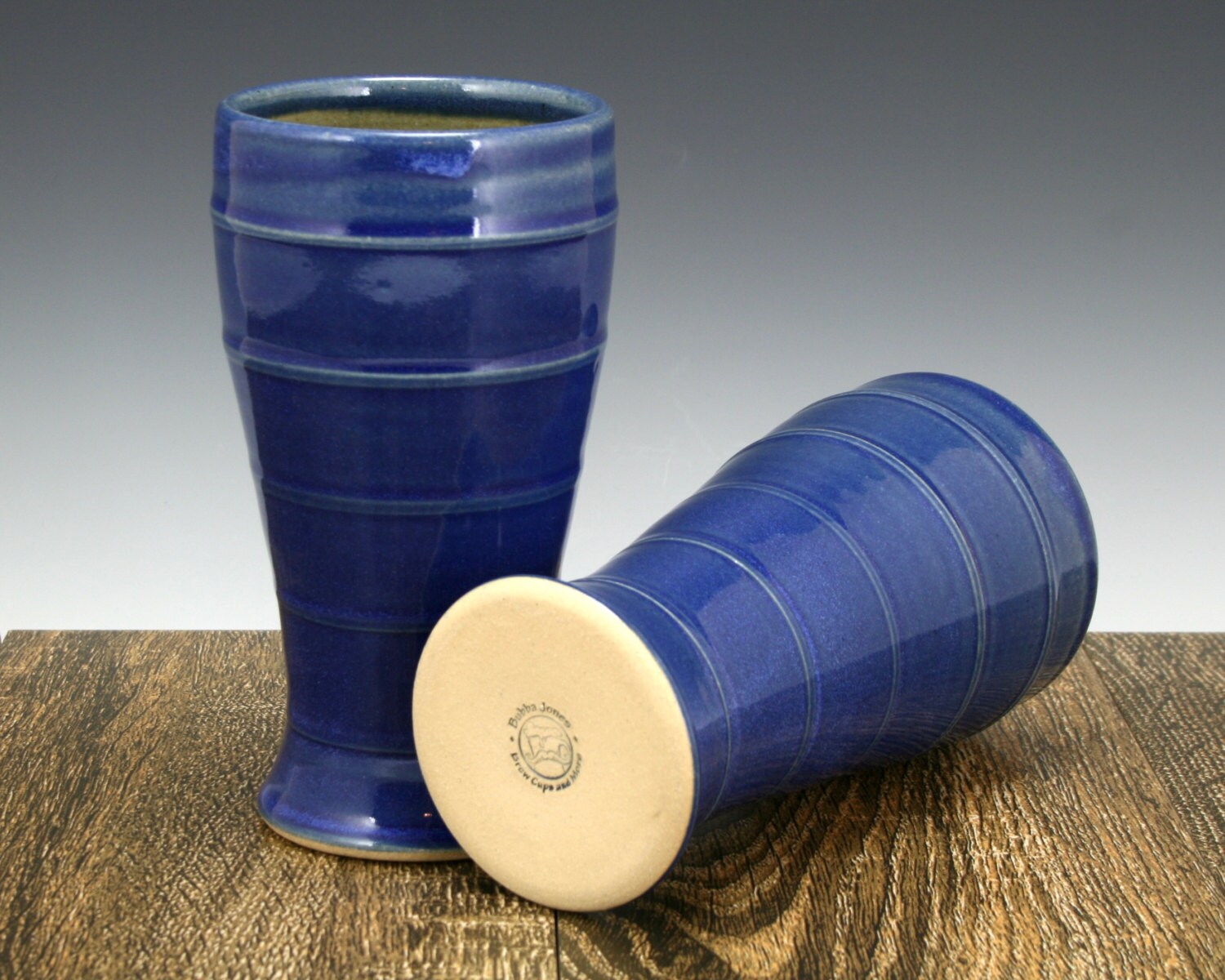 Pilsner Beer Cup made from stoneware pottery 16 oz. with | Etsy