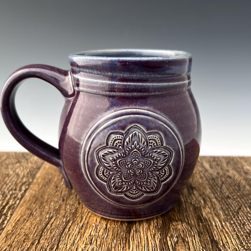 Ceramic Mandala Mug - Etsy