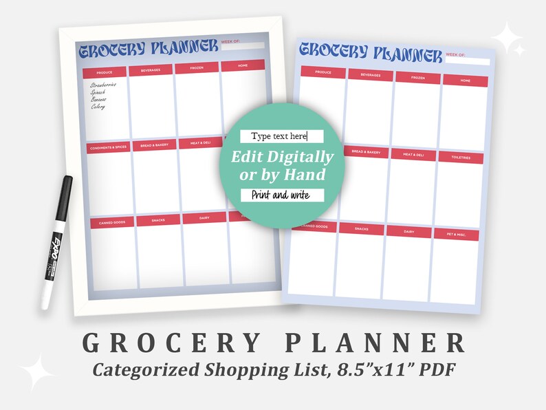 Groovy Productivity Bundle | 2025 Monthly Calendar | Retro Groovy ...