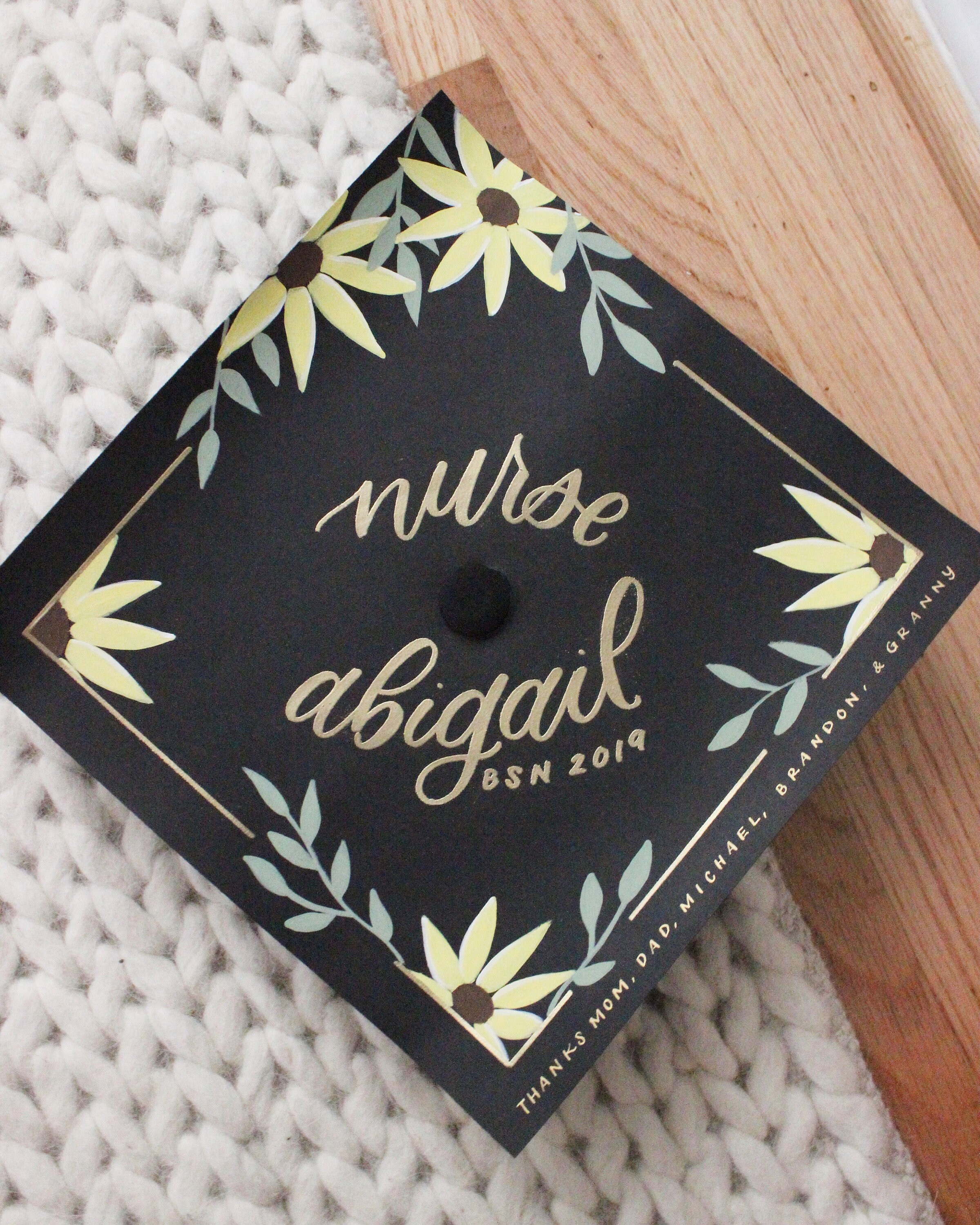 Custom Graduation Cap Design | Etsy