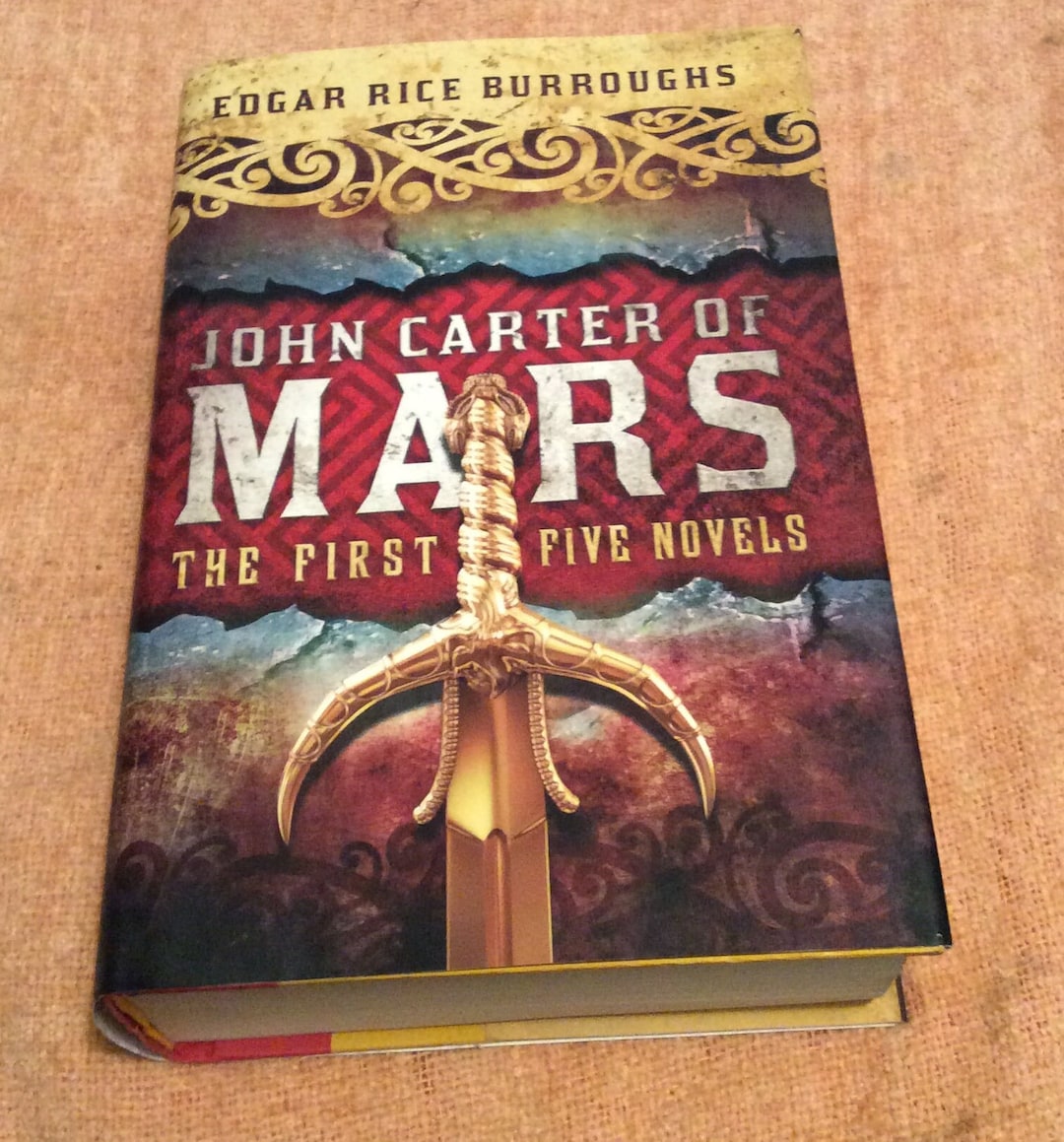 John Carter of Mars: the First Five Novels - Etsy