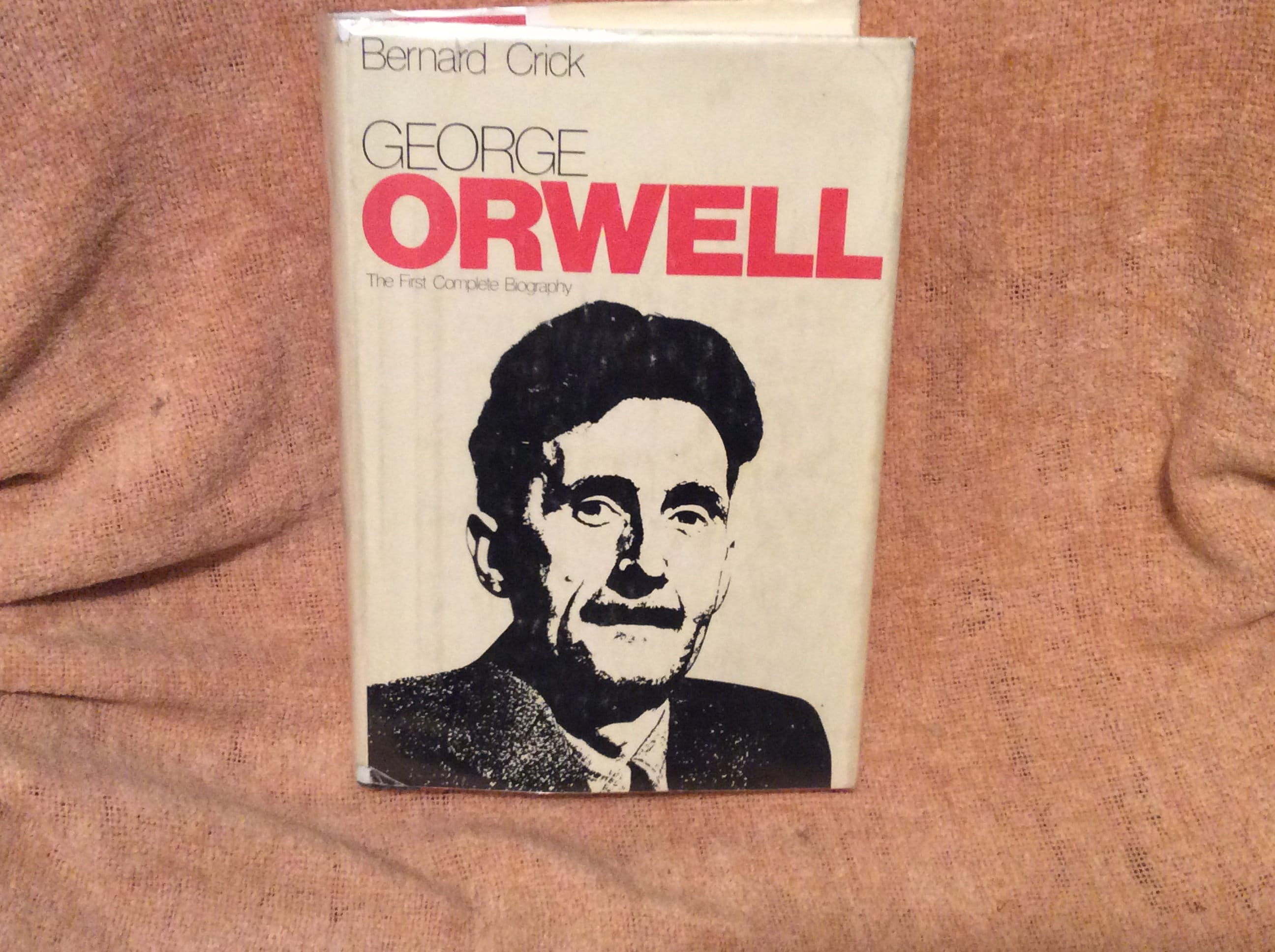 George Orwell: the First Complete Biography by Bernard Crick | Etsy UK