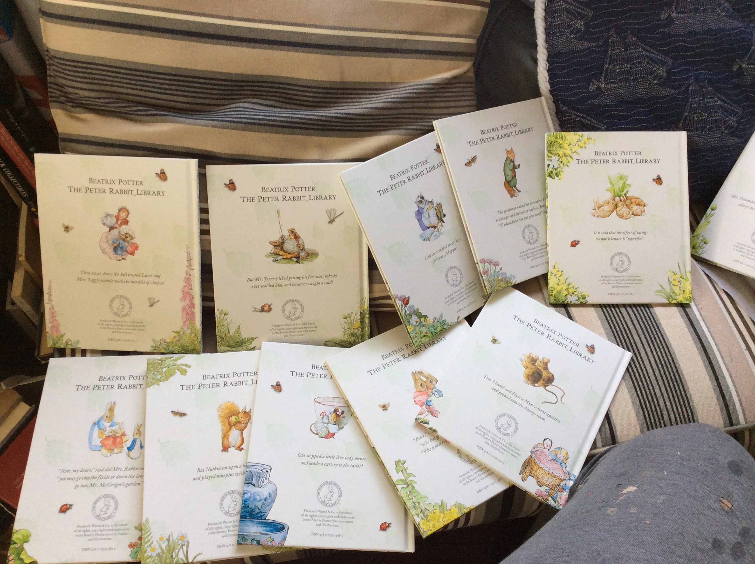 The Complete Peter Rabbit Library by Beatrix Potter - Etsy