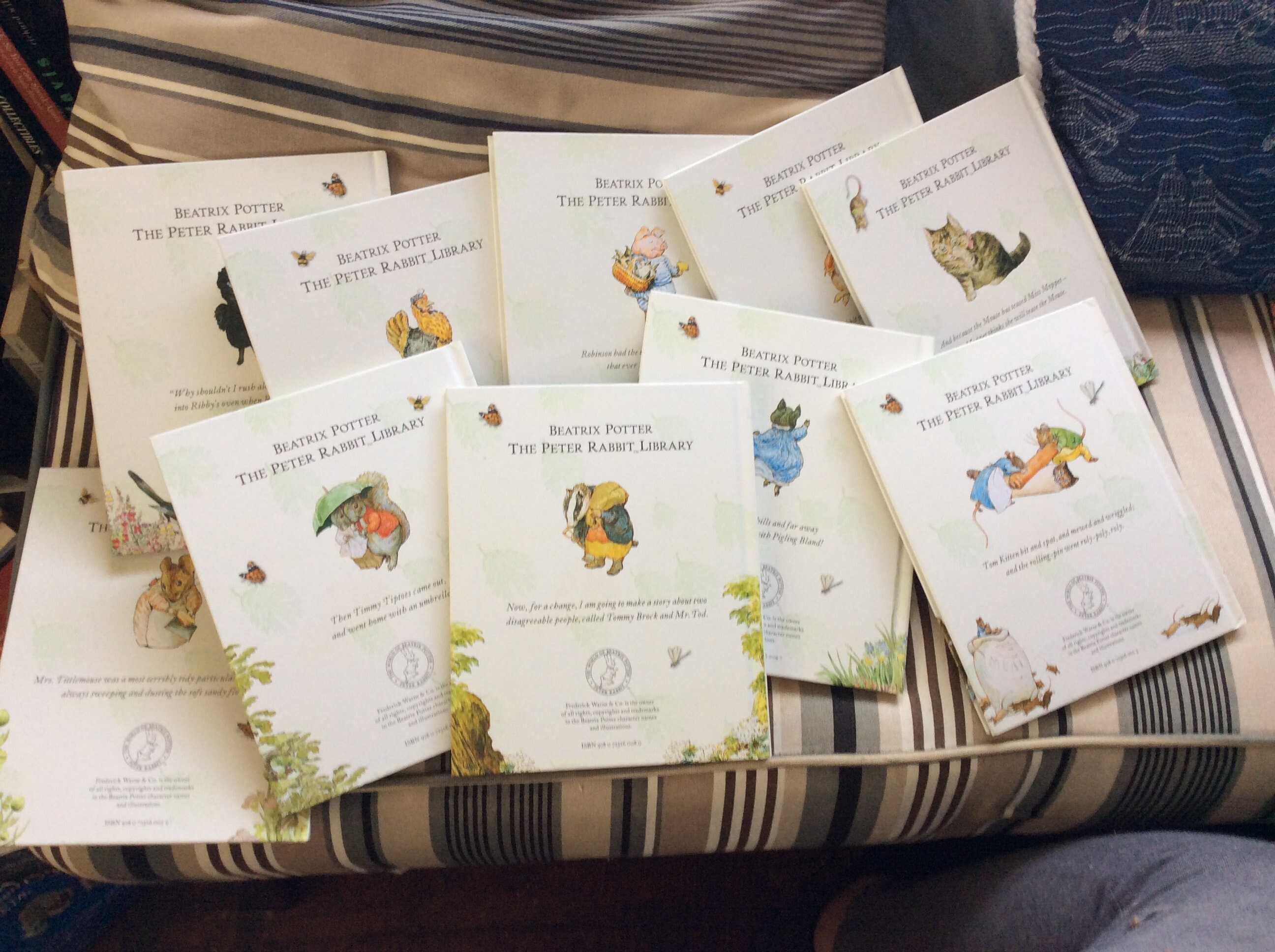 The Complete Peter Rabbit Library, by Beatrix Potter - Etsy