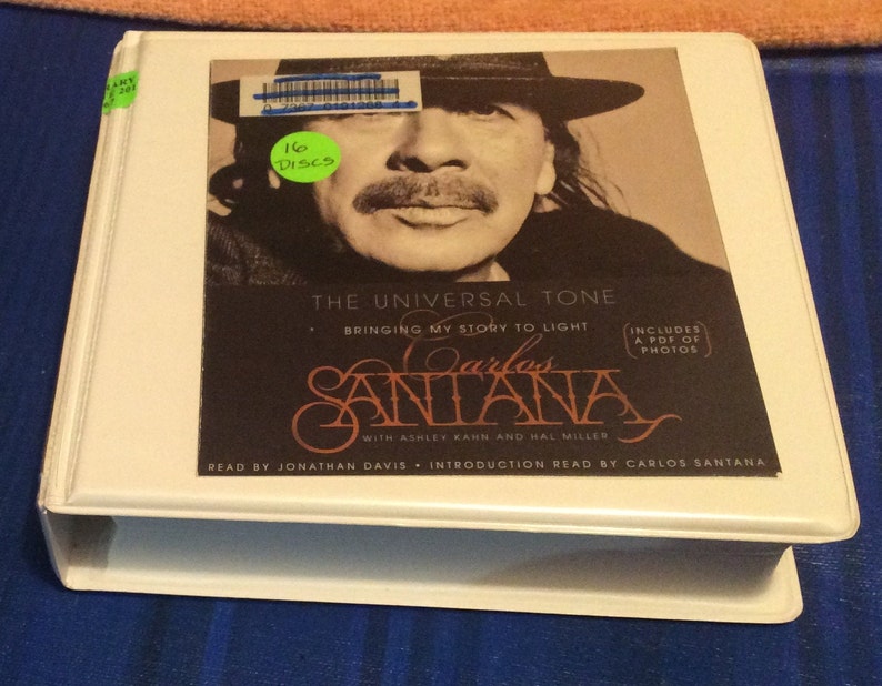 The Universal Tone Bringing My Story to Light, by Carlos Santana - Etsy