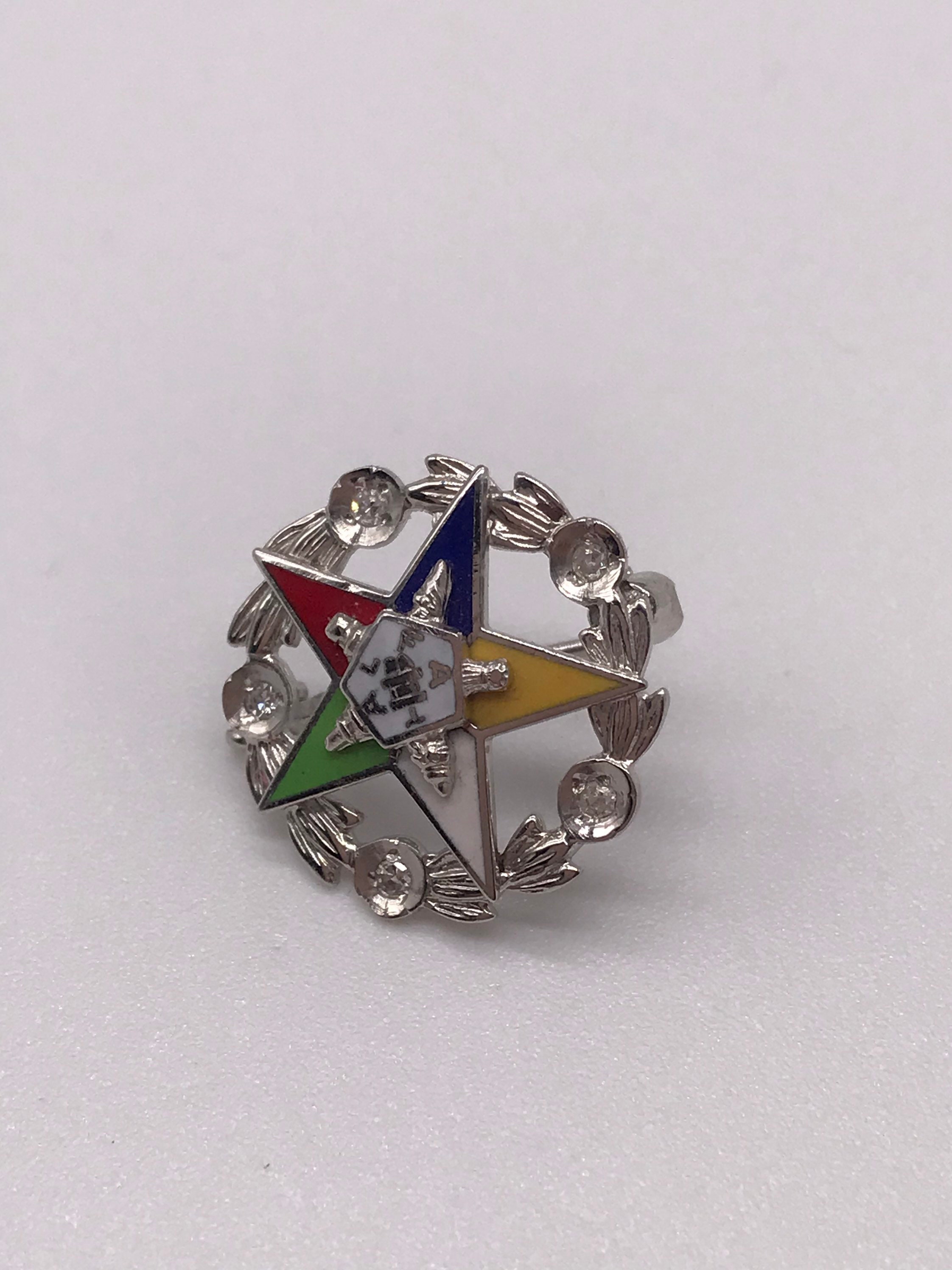 Order of the Eastern Star Pin - Etsy