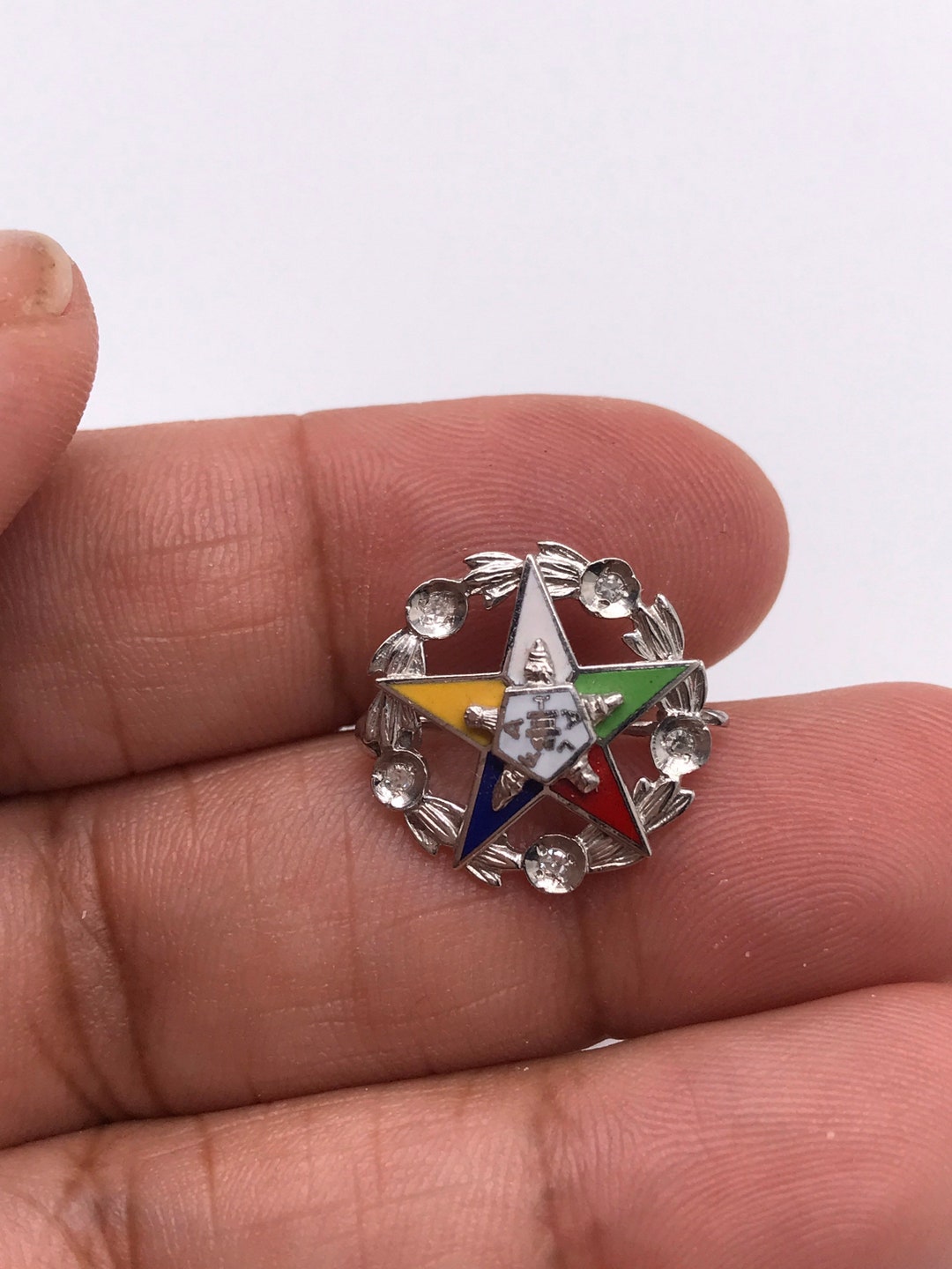 Order of the Eastern Star Pin - Etsy