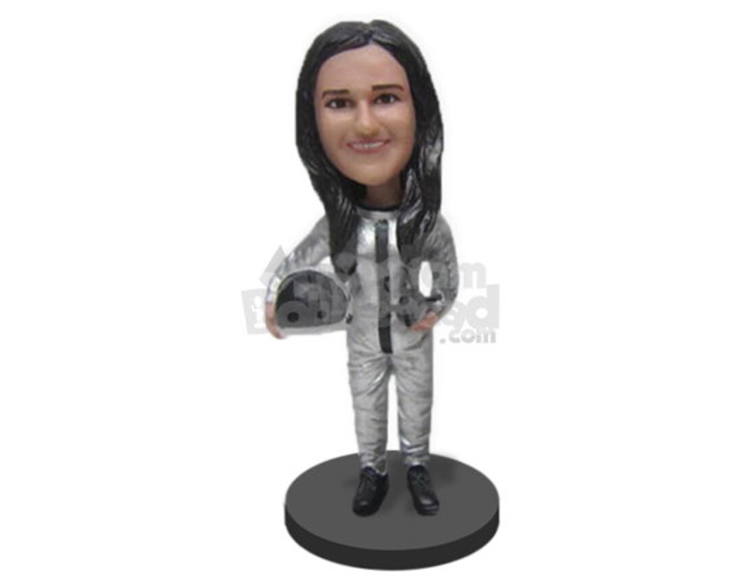 Custom Bobblehead Female Astronaut, Space Custom Bobblehead, Space ...