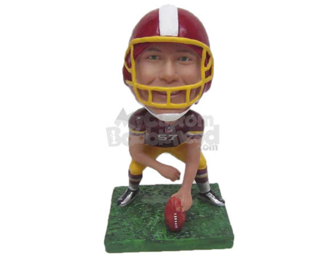 Custom Bobblehead Football Dude Football Player Custom | Etsy