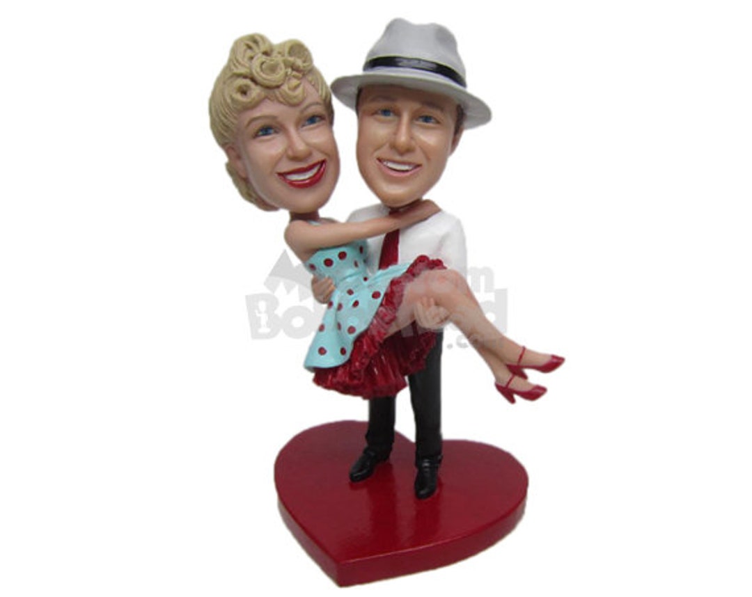 Custom Bobblehead Old Fashioned Couple Bridal Party Custom - Etsy