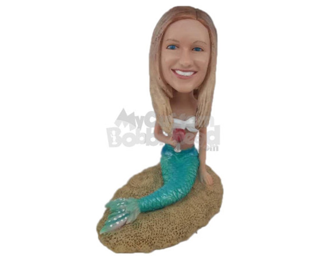 Custom Bobblehead Sexy Mermaid, Mermaid Custom Bobblehead, Sirena ...