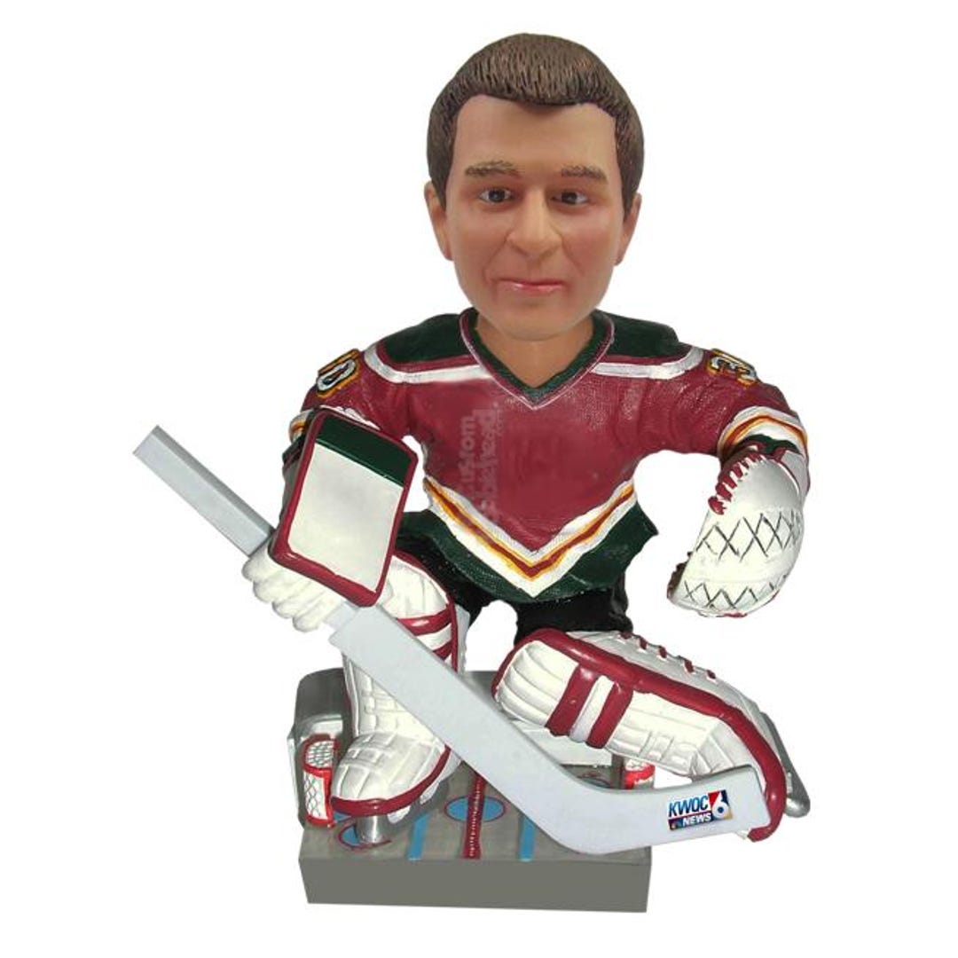 Custom Bobblehead Ice Hockey Goalie, Ice Hockey Goalie Custom ...