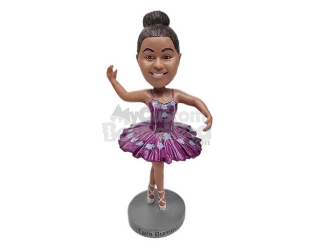 Custom Bobblehead Ballet Dancer, Dancer Custom Bobblehead, Dance Custom ...