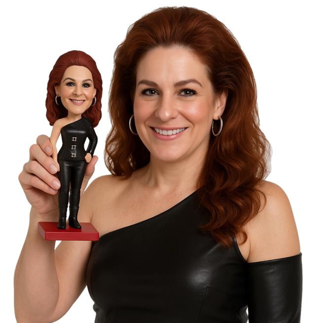 Custom Bobblehead Drag Queen, Drag Queen Custom Bobblehead, Man in Drag ...