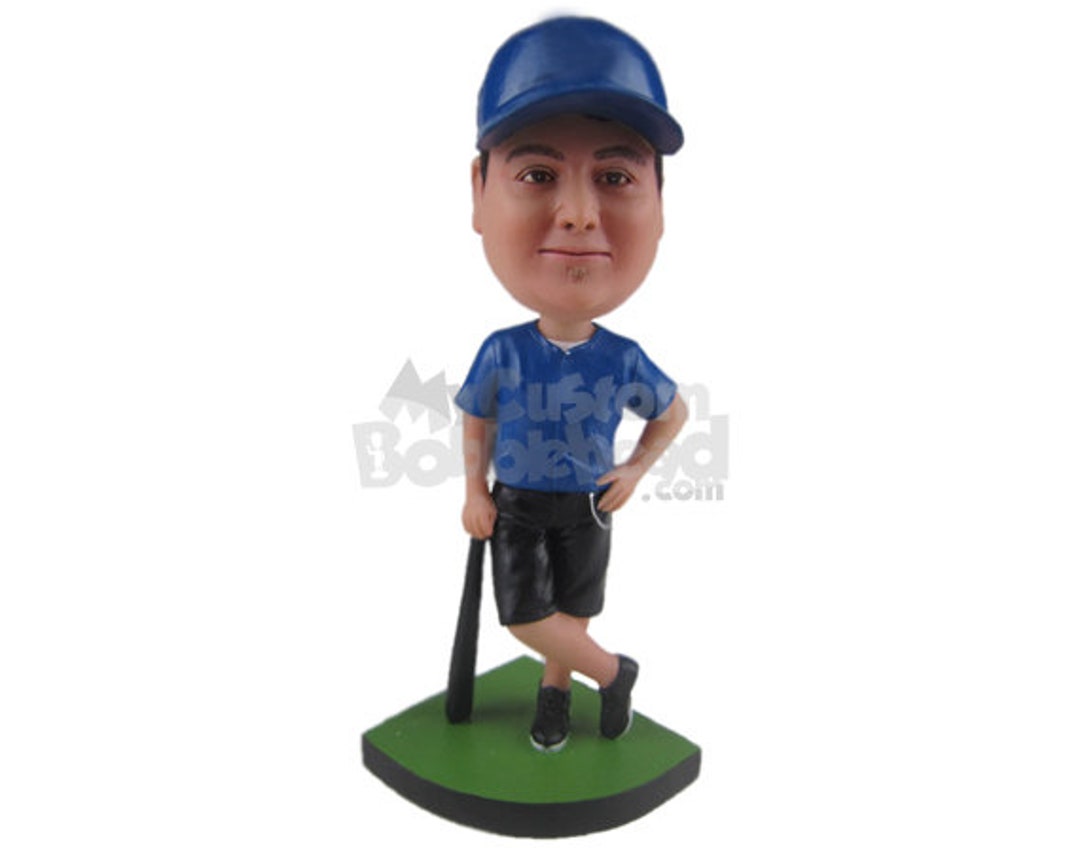 Custom Bobblehead Baseball Player, Baseball Custom Bobblehead, Sports ...