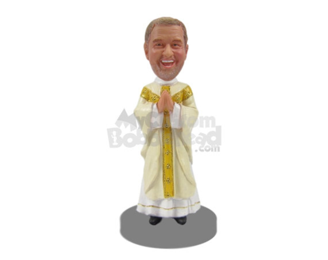 Custom Bobblehead Religious Priest Catholic Priest Custom - Etsy