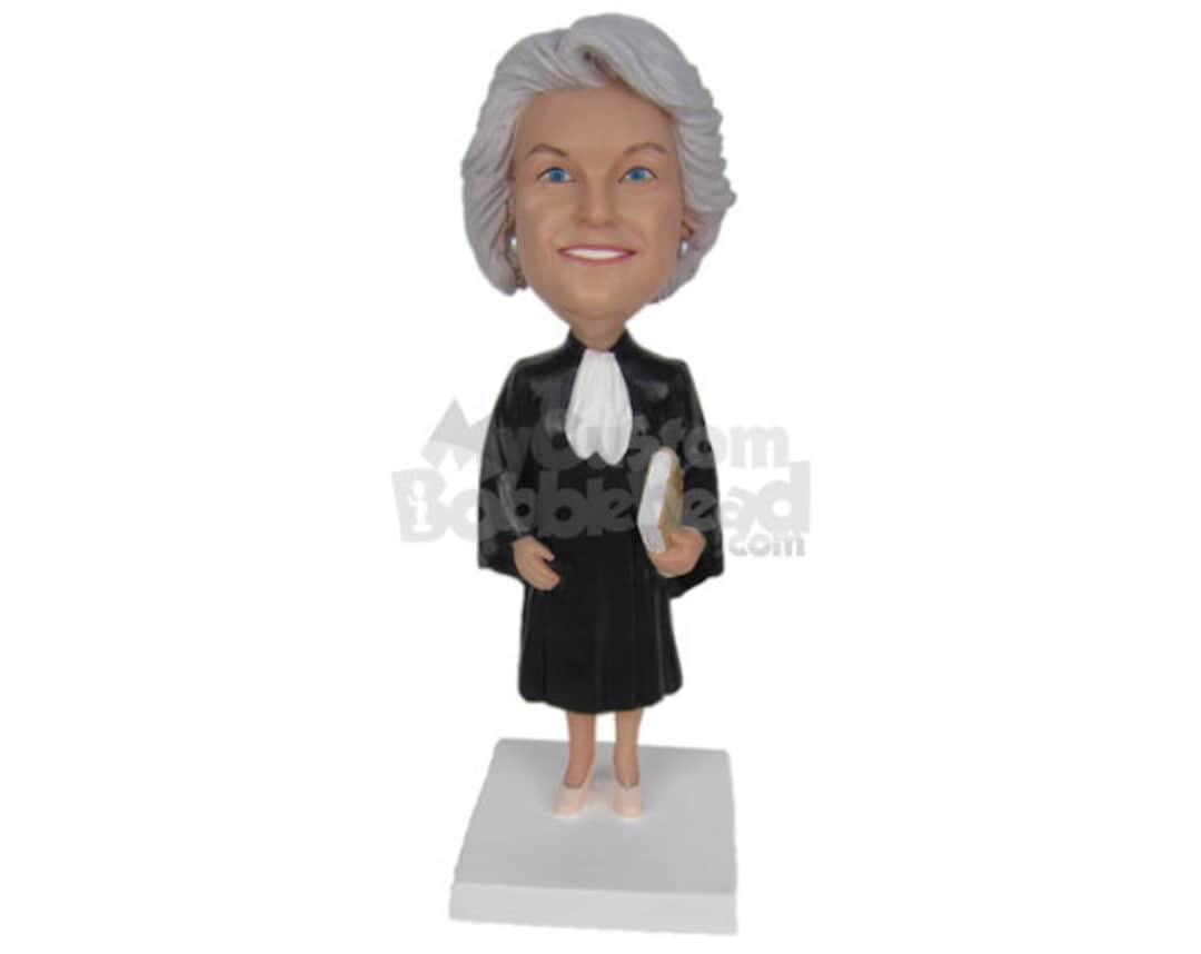 Custom Bobblehead Supreme Court Female Judge, Judge Custom Bobblehead ...