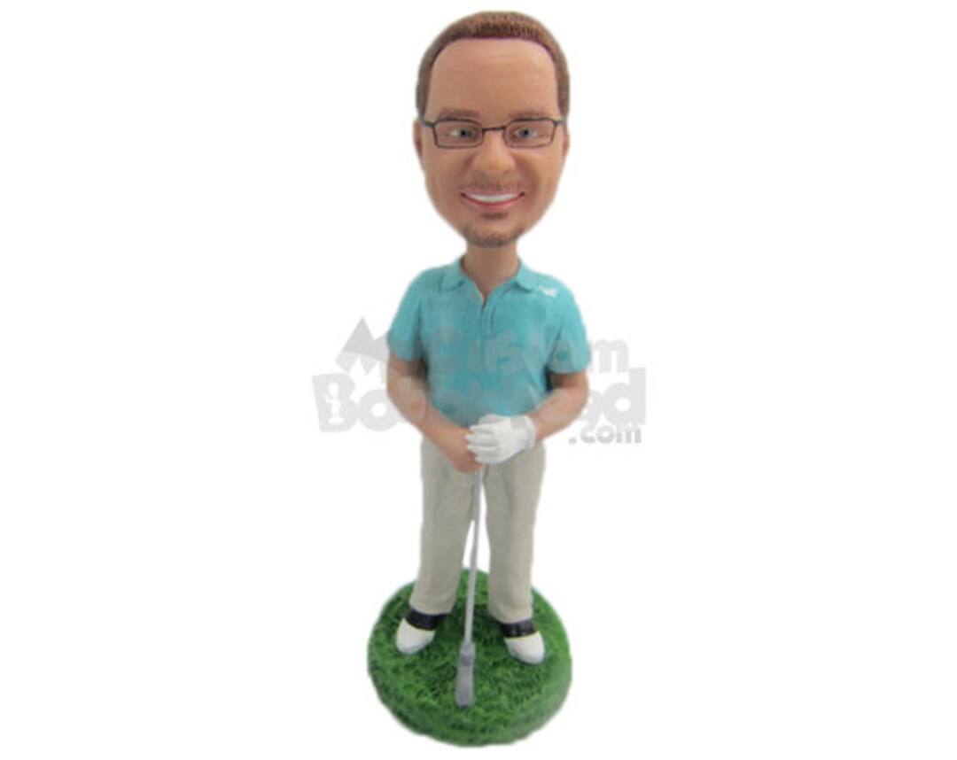 Custom Bobblehead Expert Golfer, Golf Custom Bobblehead, Sports Custom ...