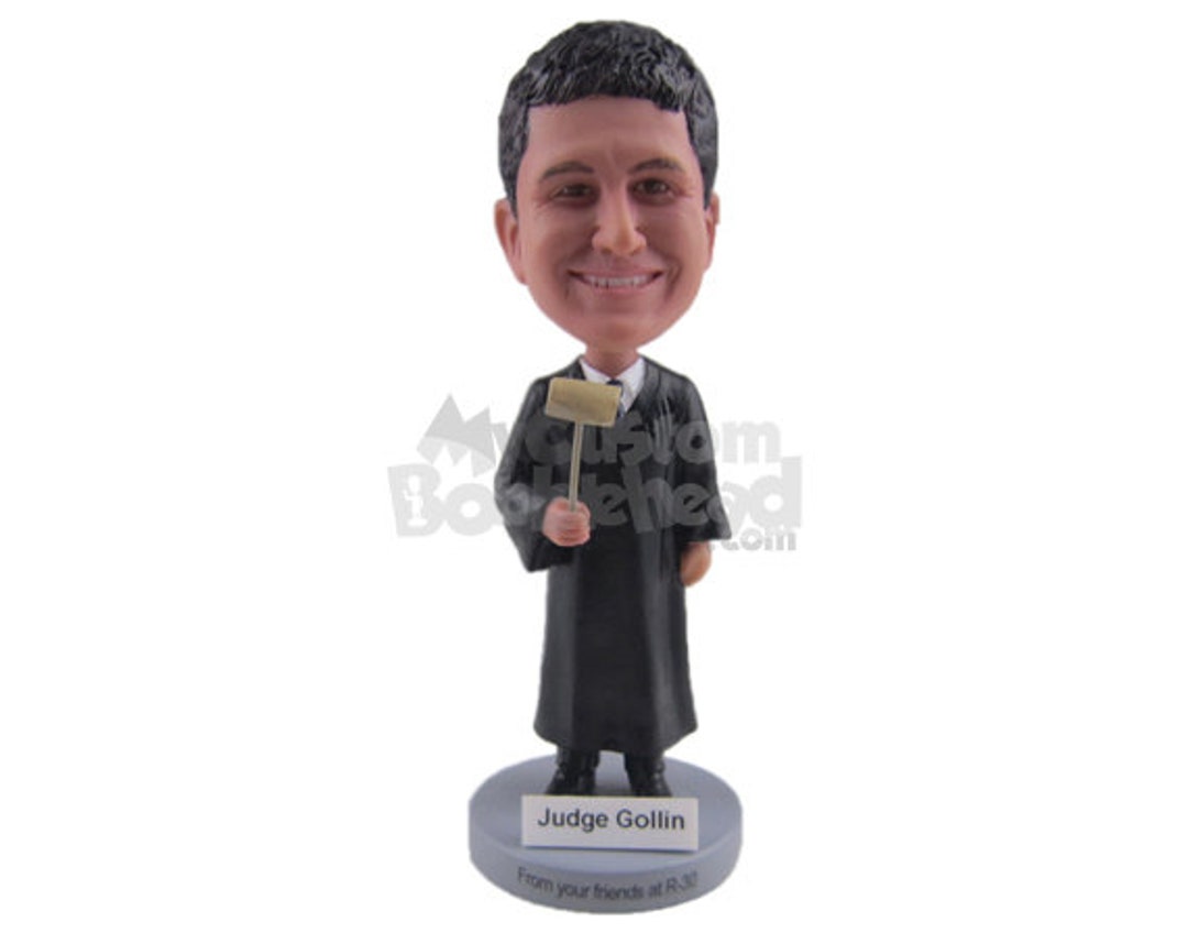 Custom Bobblehead Supreme Court Judge, Judge Custom Bobblehead, Law ...