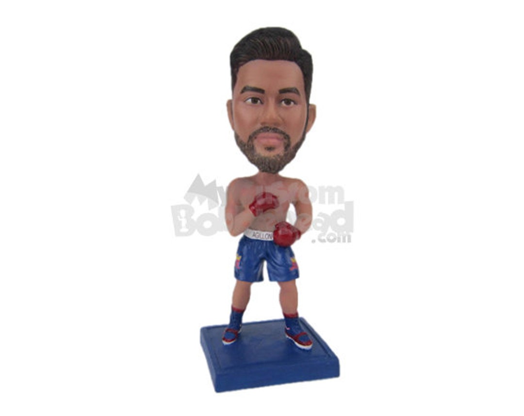 Custom Bobblehead Male Boxer, Boxing Custom Bobblehead, Sports Custom ...