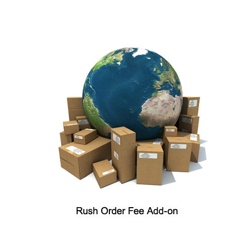 Rush Design Order Fee Add-on Custom Bobblehead Personalized - Etsy