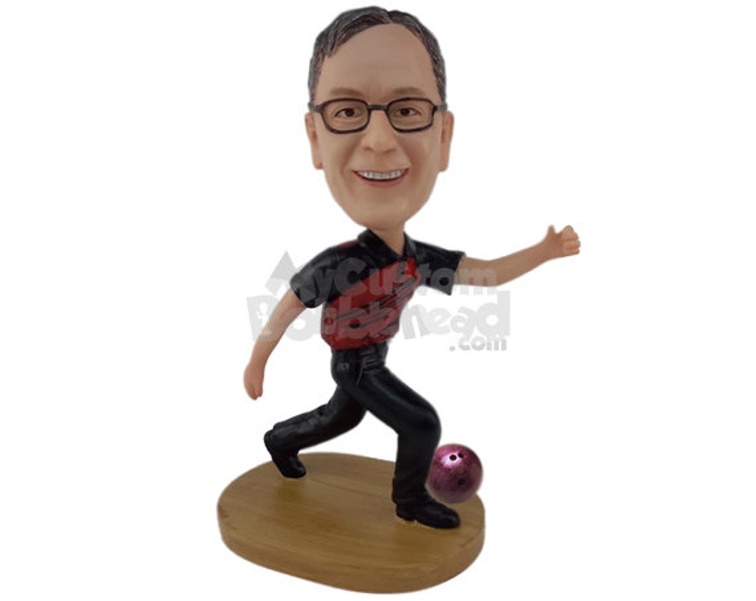 Custom Bobblehead Bowling Professional, Bowler Custom Bobblehead ...