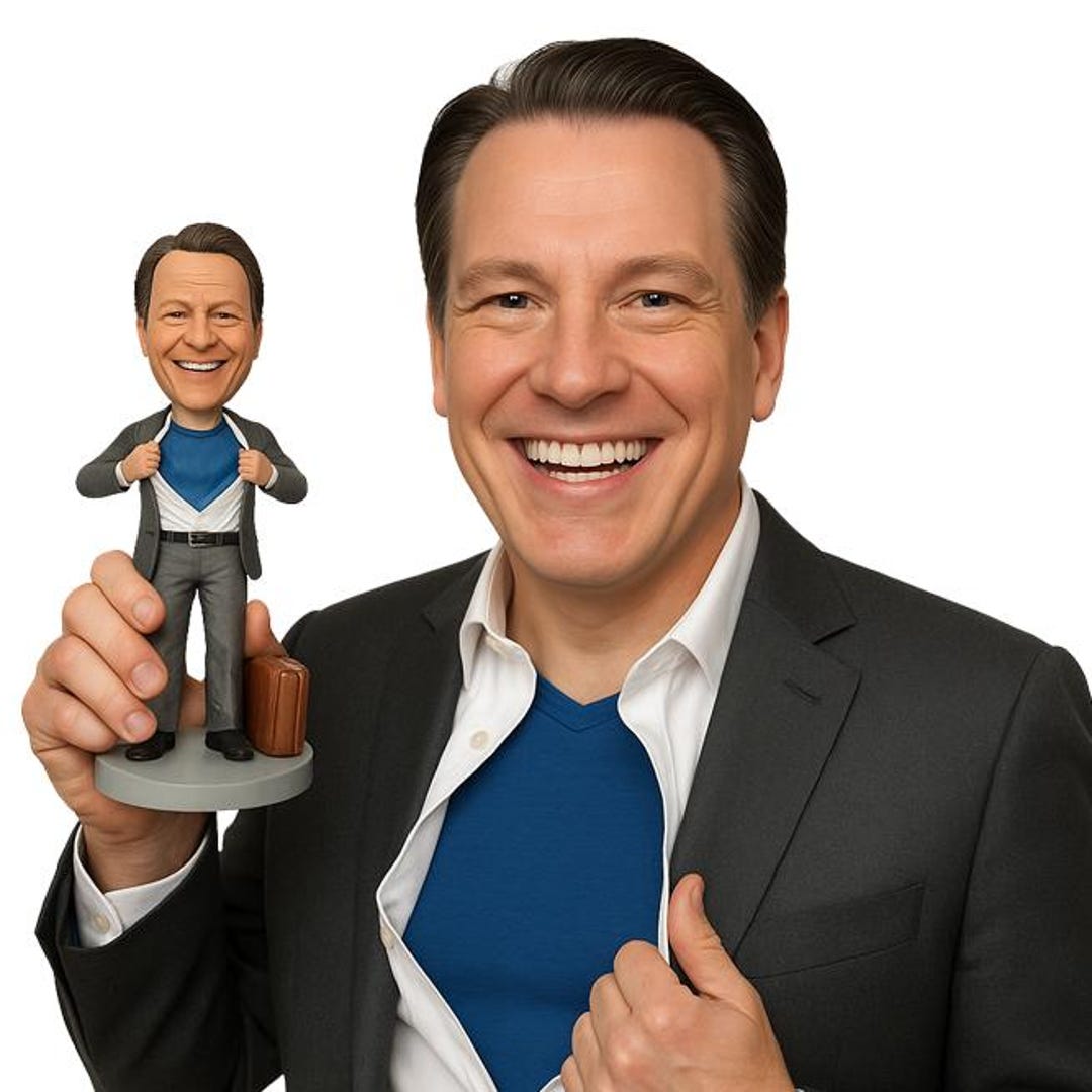 Custom Bobblehead Super Businessman, Super Businessman Custom ...