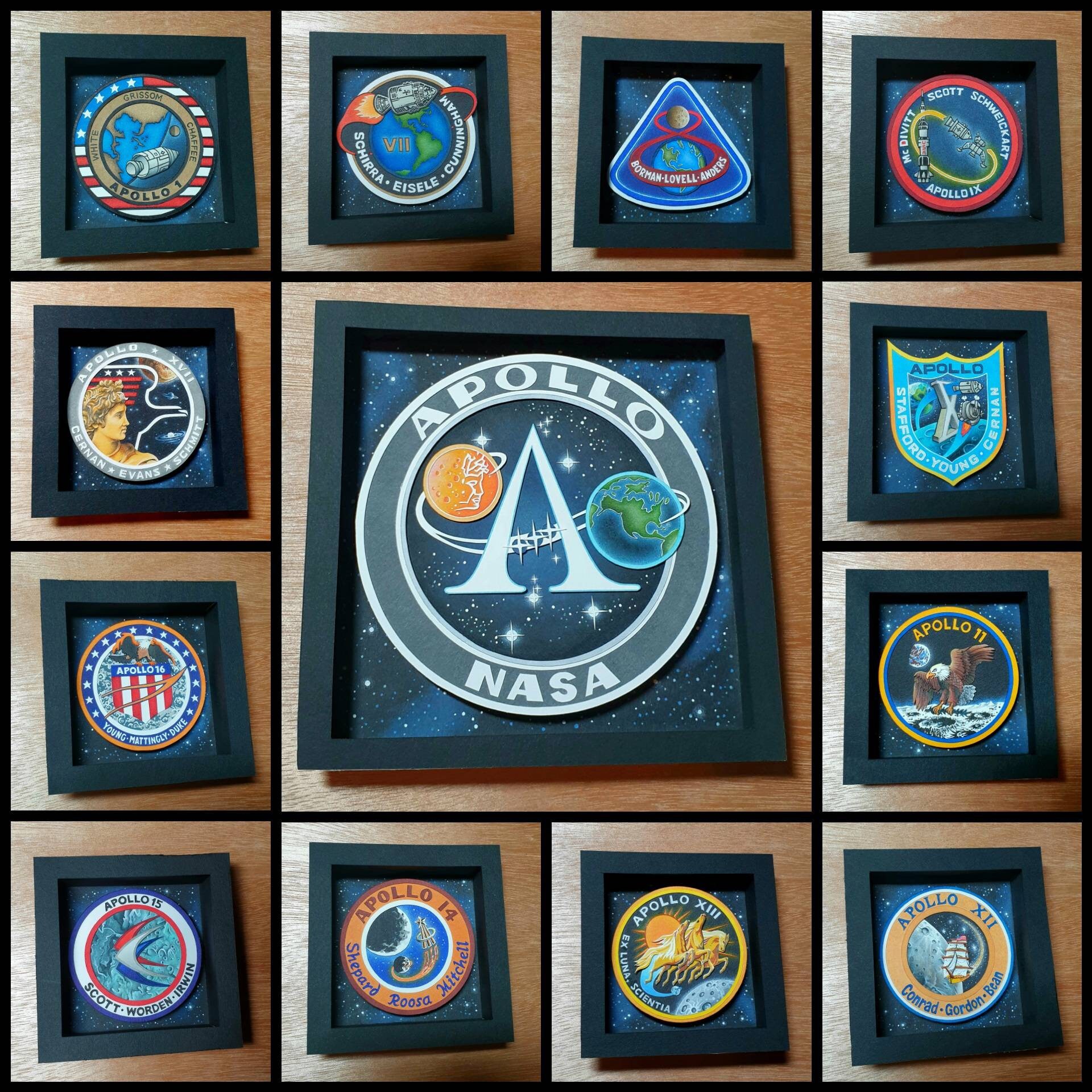 Apollo Mission Badges