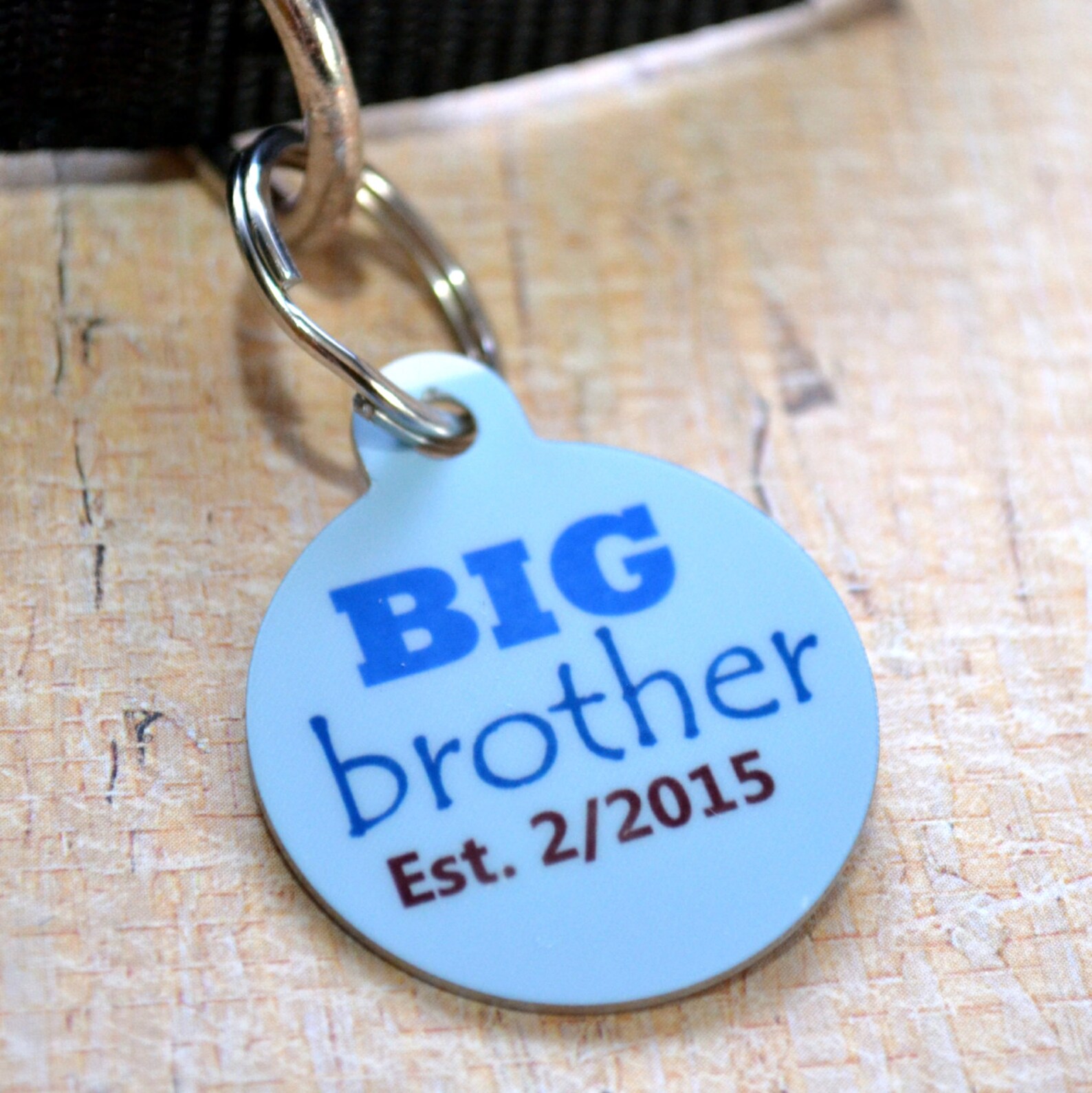 Big Brother Pet ID Tag Dog Tag Key Chain Pet | Etsy