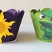 Princess Rapunzel Pascal Cupcake Wrappers Toppers - Etsy Italia