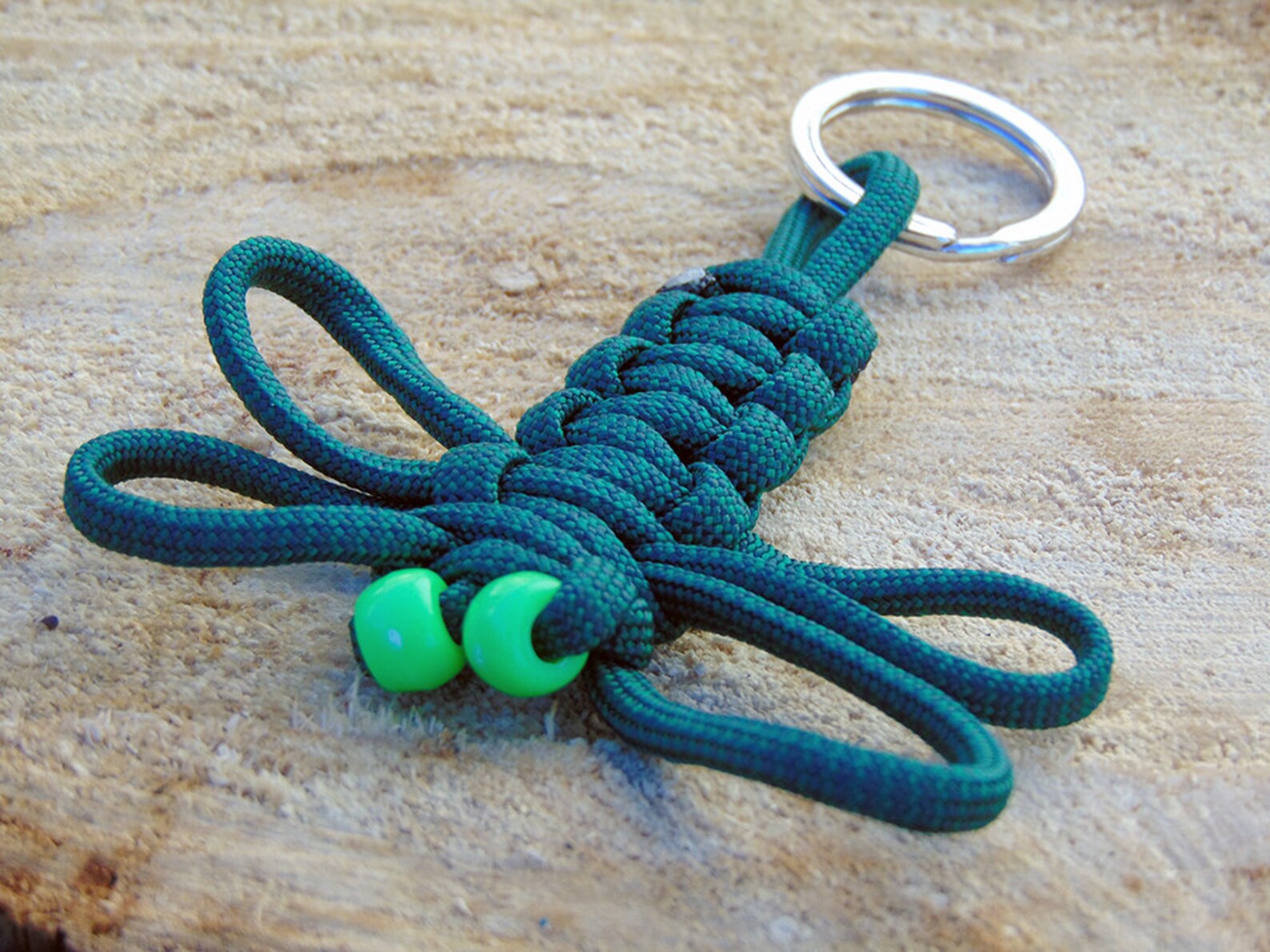 Paracord Dragonfly Key Chain - Made to Order - Etsy