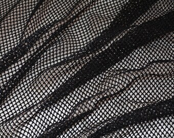 Black fishnet | Etsy