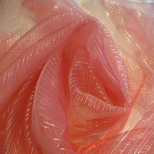 Coral Fabric - Etsy