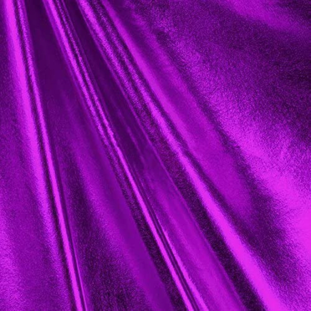 JN00533 Purple Metallic 90/10% Poly/spandex 300gm High Fashion Dance ...