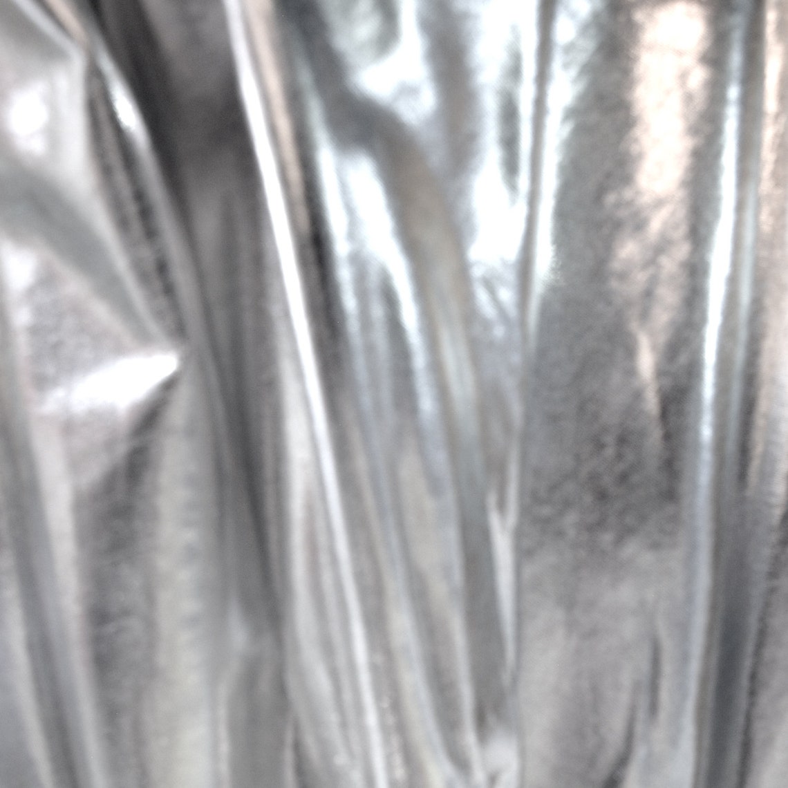 JN00525 Silver Metallic 90/10% Poly/spandex 300gm High Fashion | Etsy