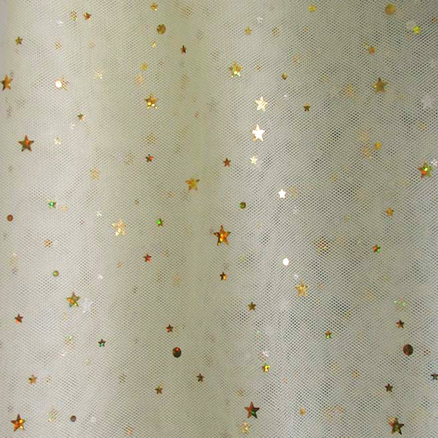 JN00283 Yellow Gold Stars Planets Embossed Lazor Sequins 100% | Etsy