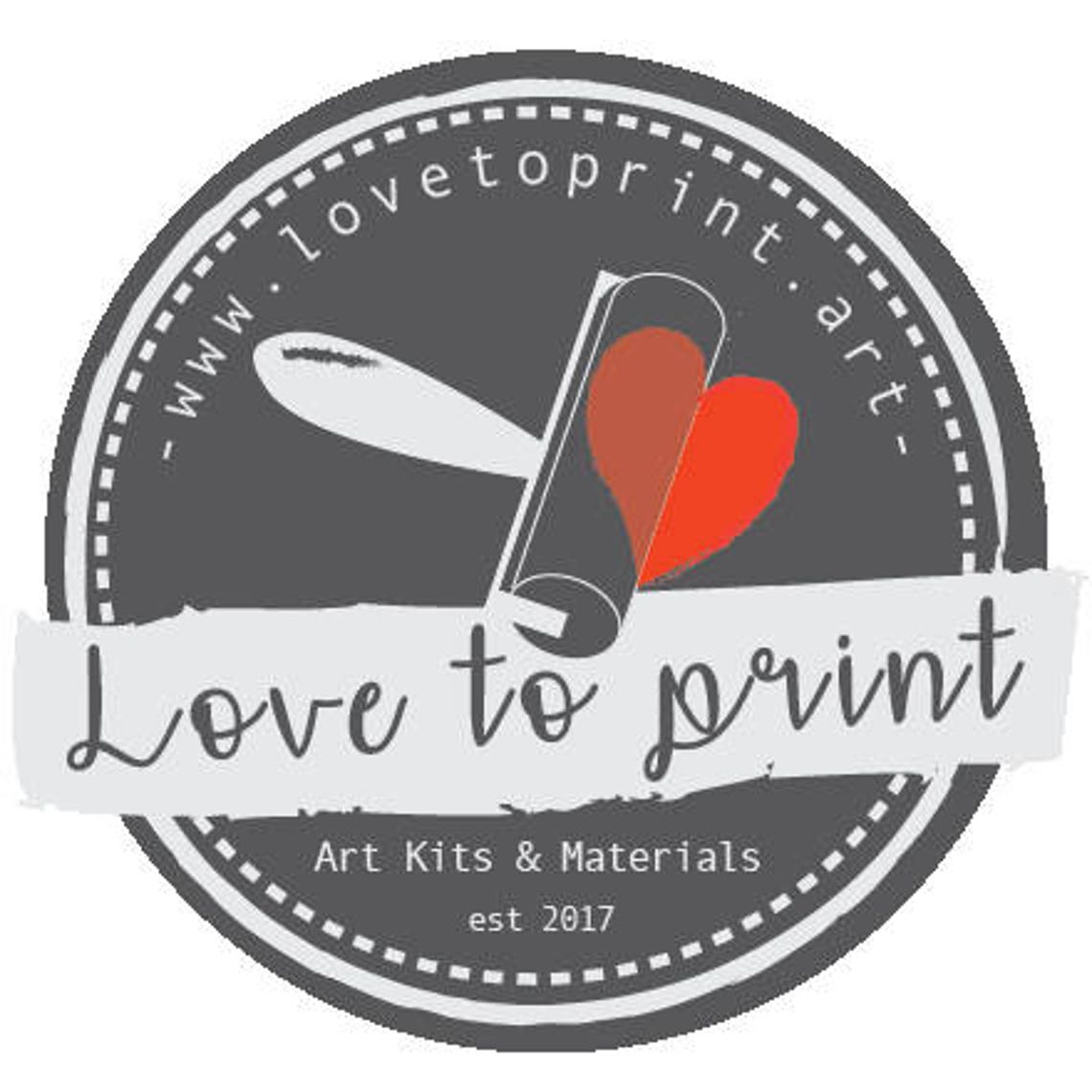 Lino printing kit lino cut kit printmaking kit art kits | Etsy