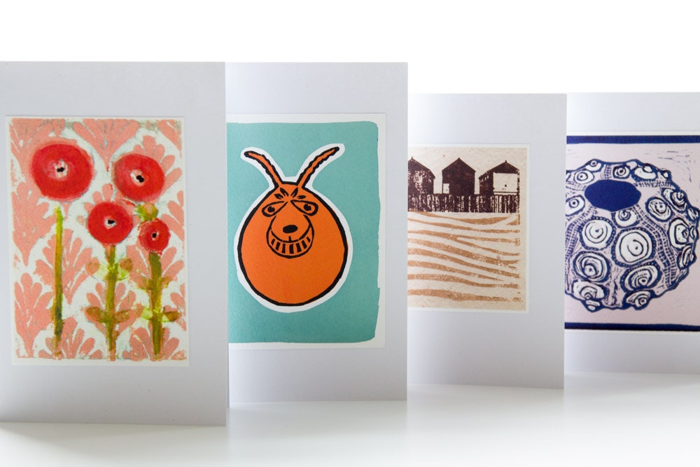 Space Hopper Retro Handmade Card - Etsy