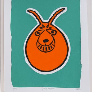 Space Hopper Retro Handmade Card - Etsy