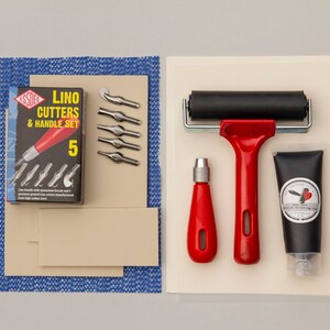 Lino Printing Kit | Lino Cut Kit | Printmaking Kit | Art Kits | Softcut ...