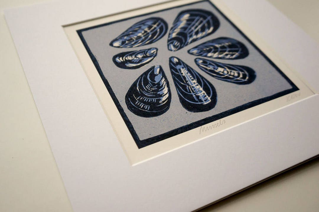 Mussell Shells Print Ready to Frame - Etsy