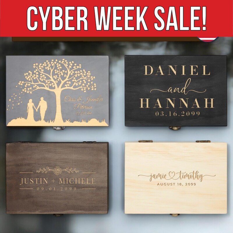 Rustic Keepsake Box - Etsy