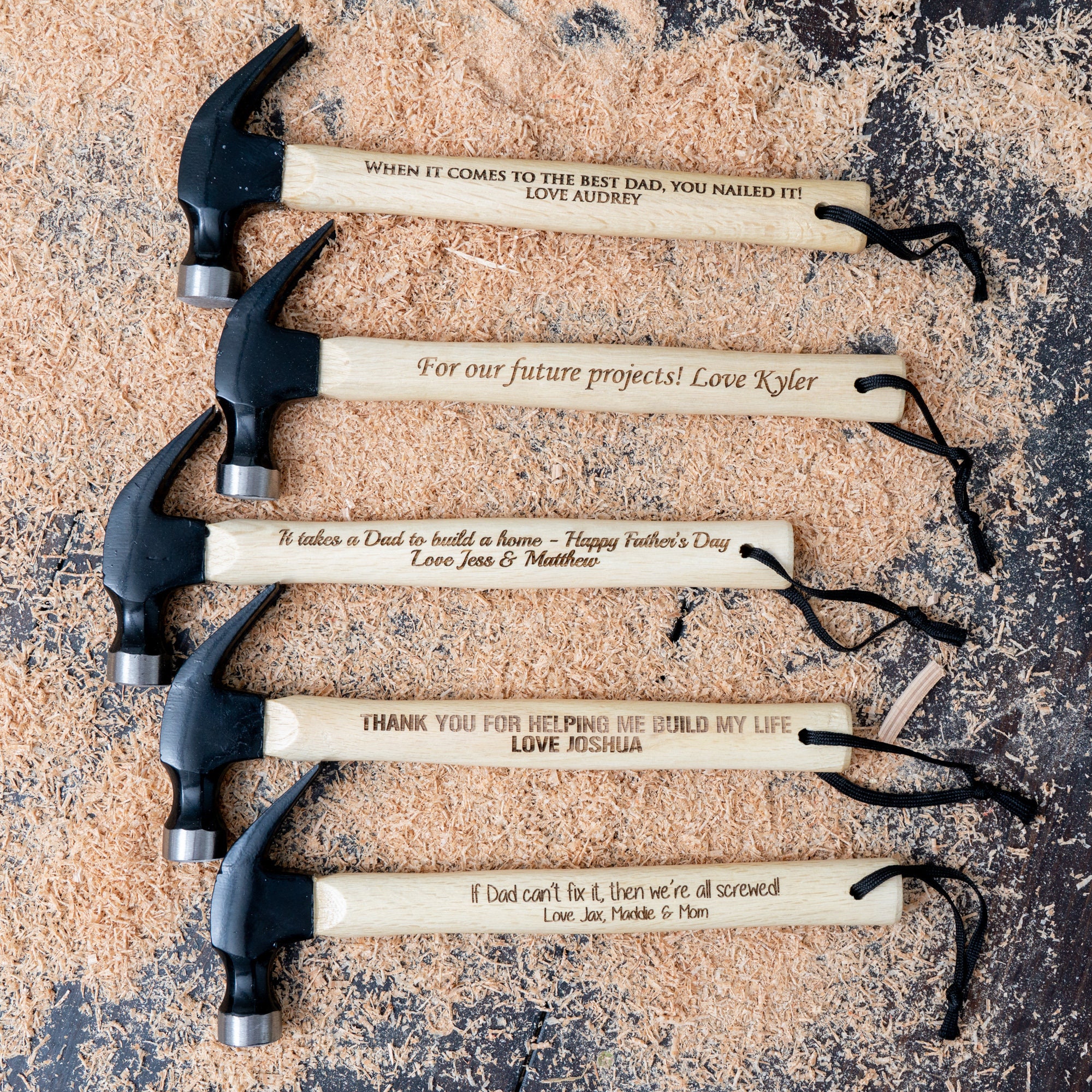 Wood Hammer Tool, Custom Hammer, Personalize Tool, Engrave Hammer ...