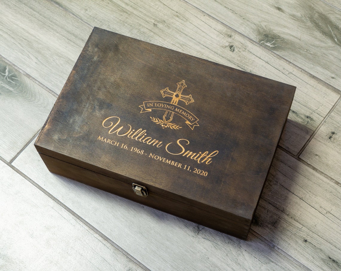Memorial Gift Box Memorial Gifts Memory Box Memorial - Etsy