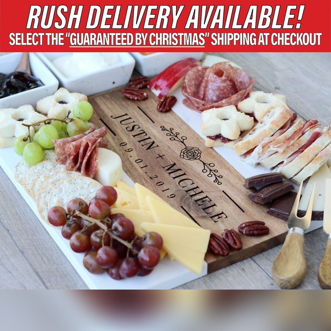 Personalized Cheese Board Set Custom Charcuterie Board Meat - Etsy Canada