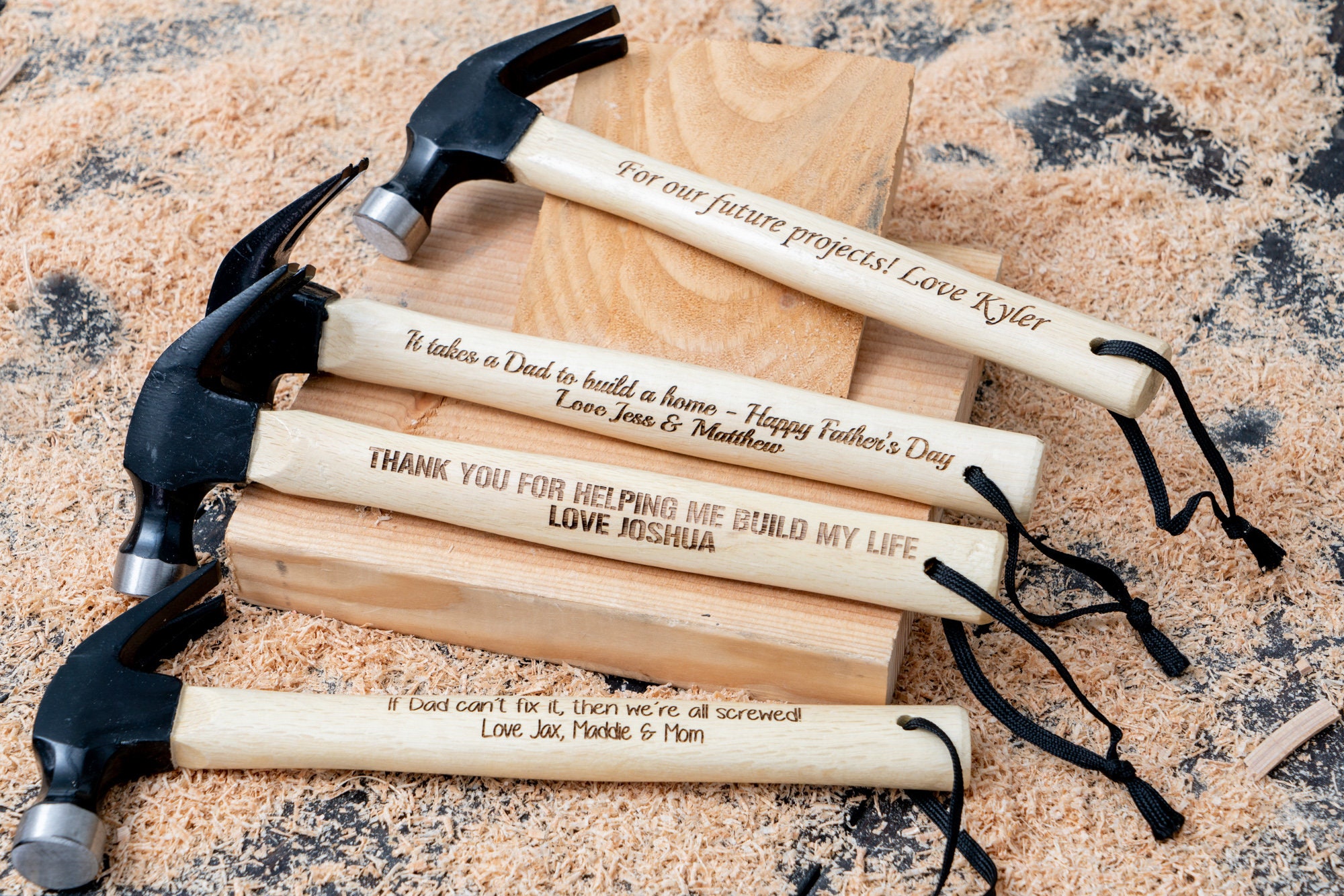 Wood Hammer Tool, Custom Hammer, Personalize Tool, Engrave Hammer ...